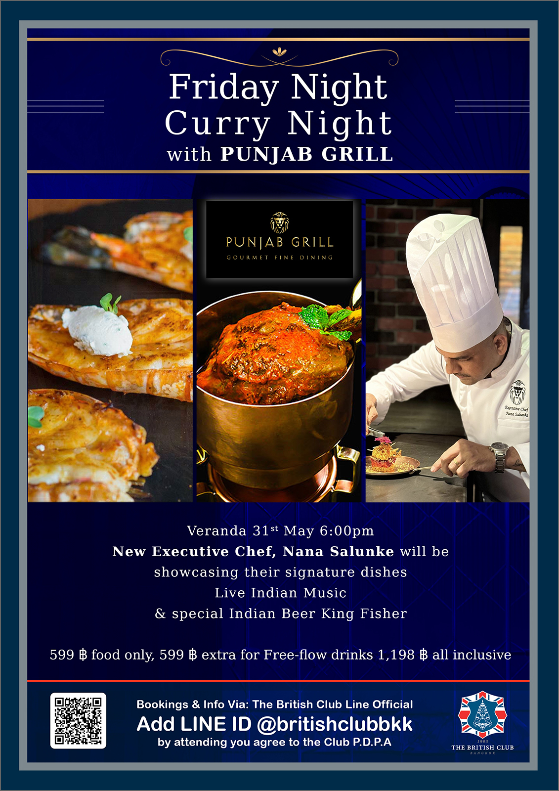 Curry Night with Punjab Grill - 31st May 2024 - Photos - The British ...