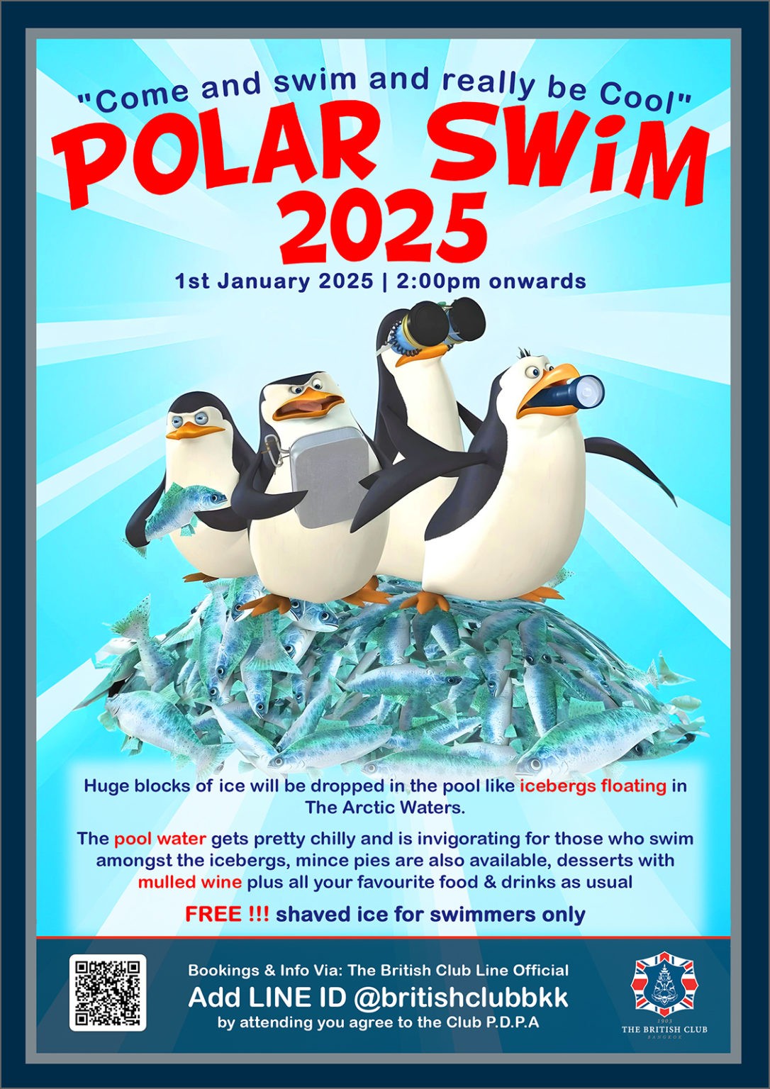 Polar Swim 2025 – 1st January 2025 - Photos - The British Club Bangkok