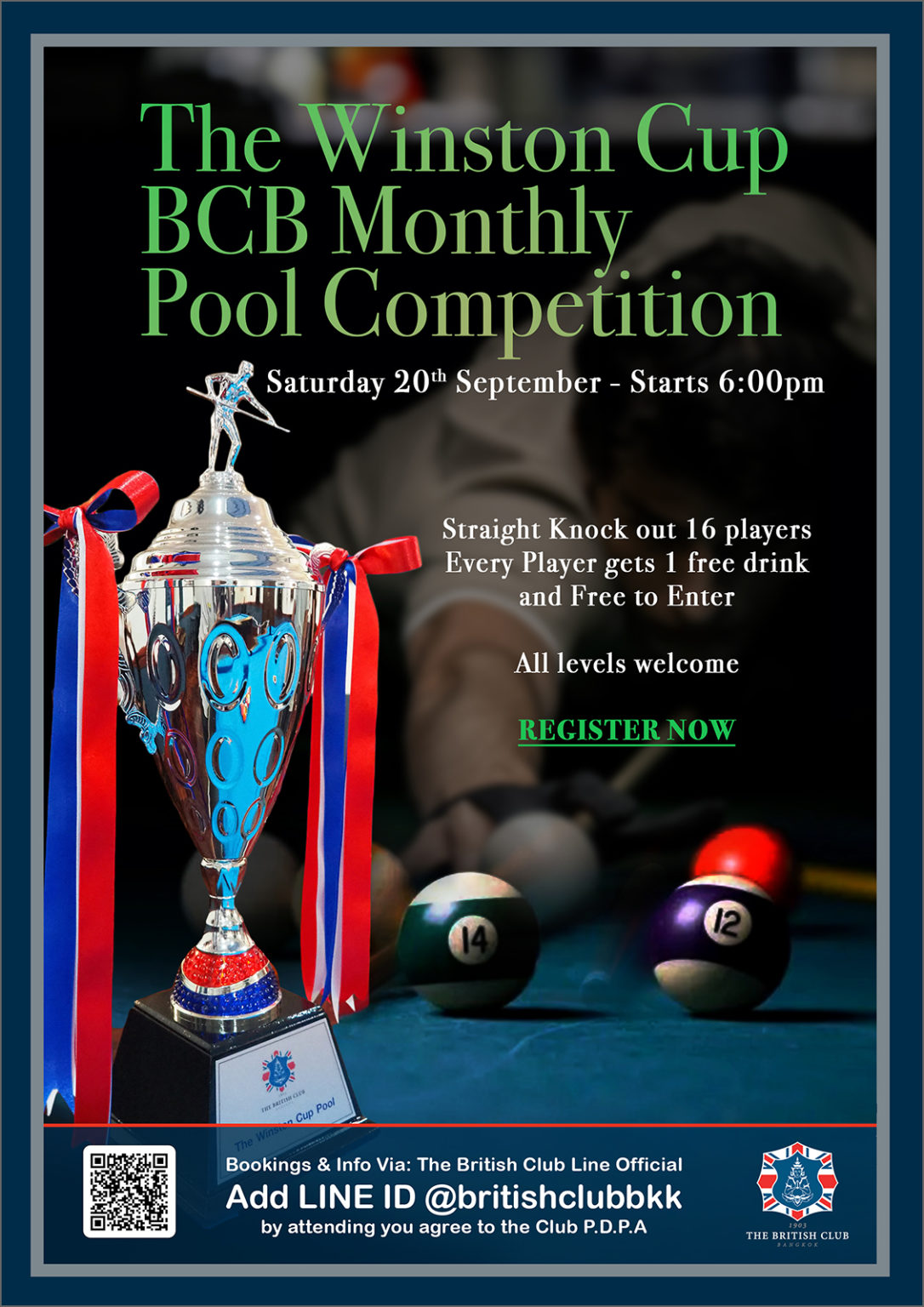 The Winston Cup BCB Monthly Pool Competition – 20th September 2025 ...